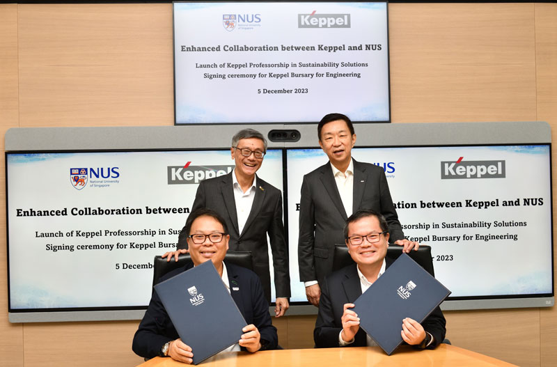 Keppel Care Foundation - Keppel enhances collaboration with NUS with ...